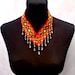 Kalinga Igorot Beaded Choker, Inabel Tribal Necklace With Tassels ...