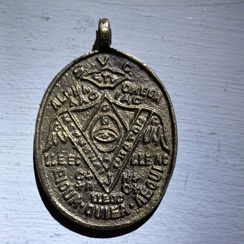 All Seeing Eye alpha Omega Anting Anting Philippine Amulet Filipino ...