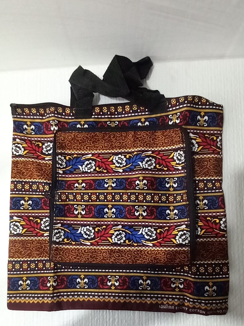 Philippine Handmade, Foldable Batik Bag, Magic Bag, Reusable Market Bag ...