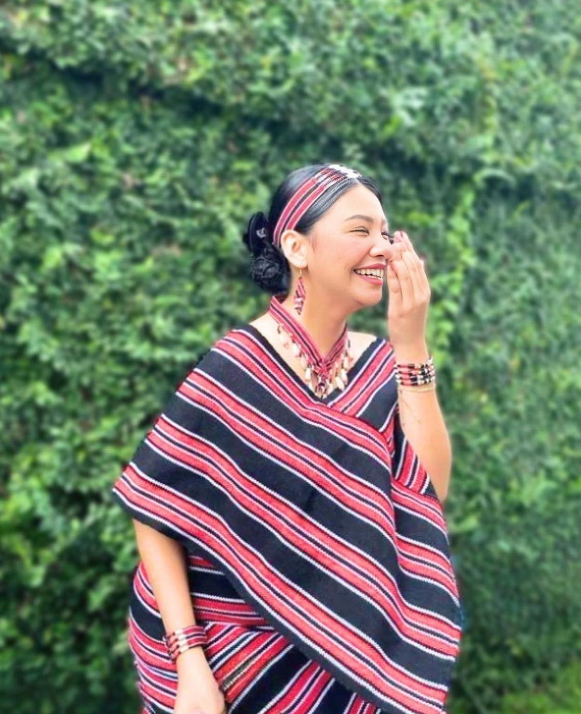 Complete Cordillera Benguet Trival Ethnic Wear, Poncho, Skirt Set W ...