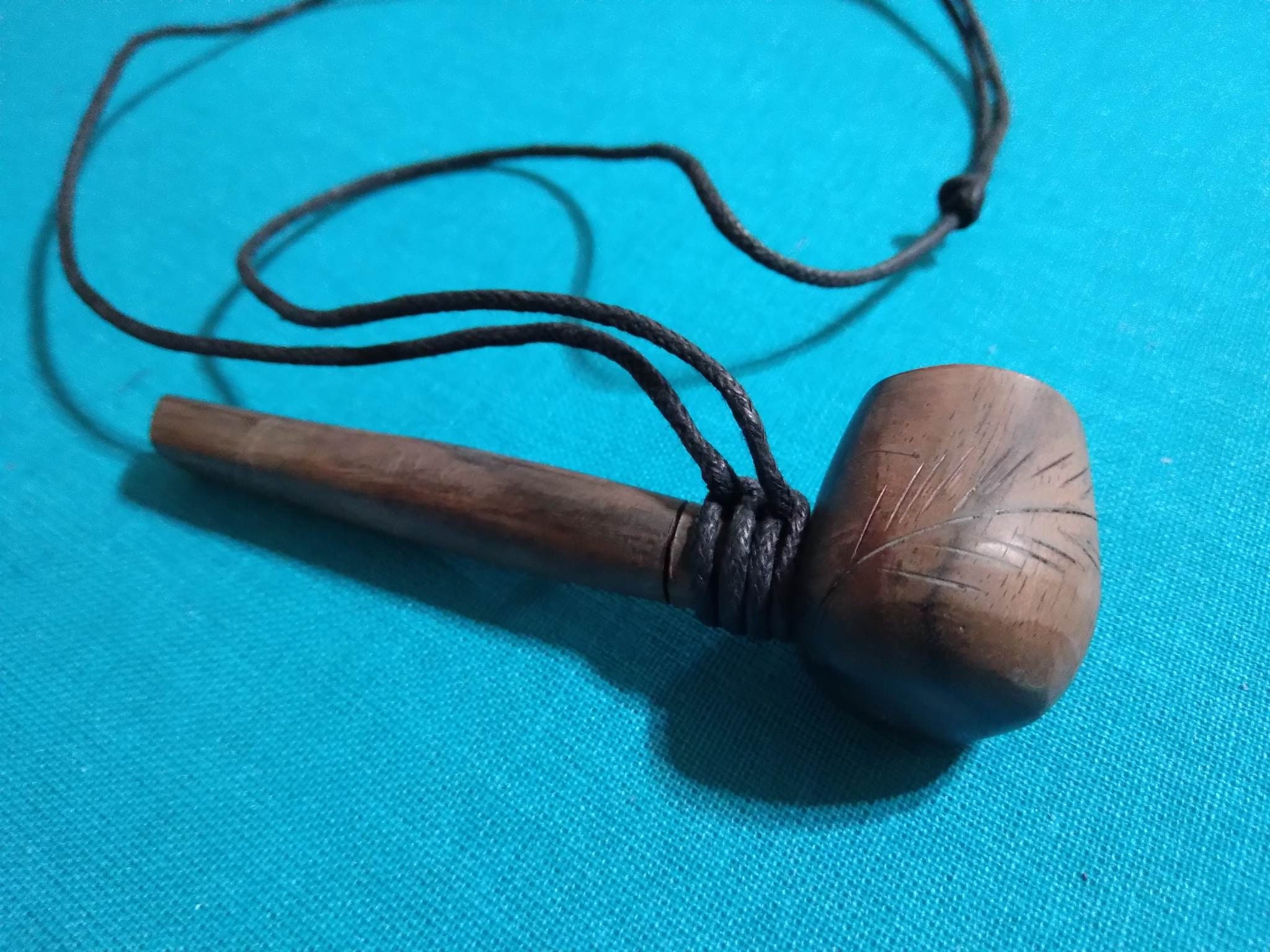 Baguio Philippines Miniature Pipe Necklace Charm, Original Woodwork - Etsy