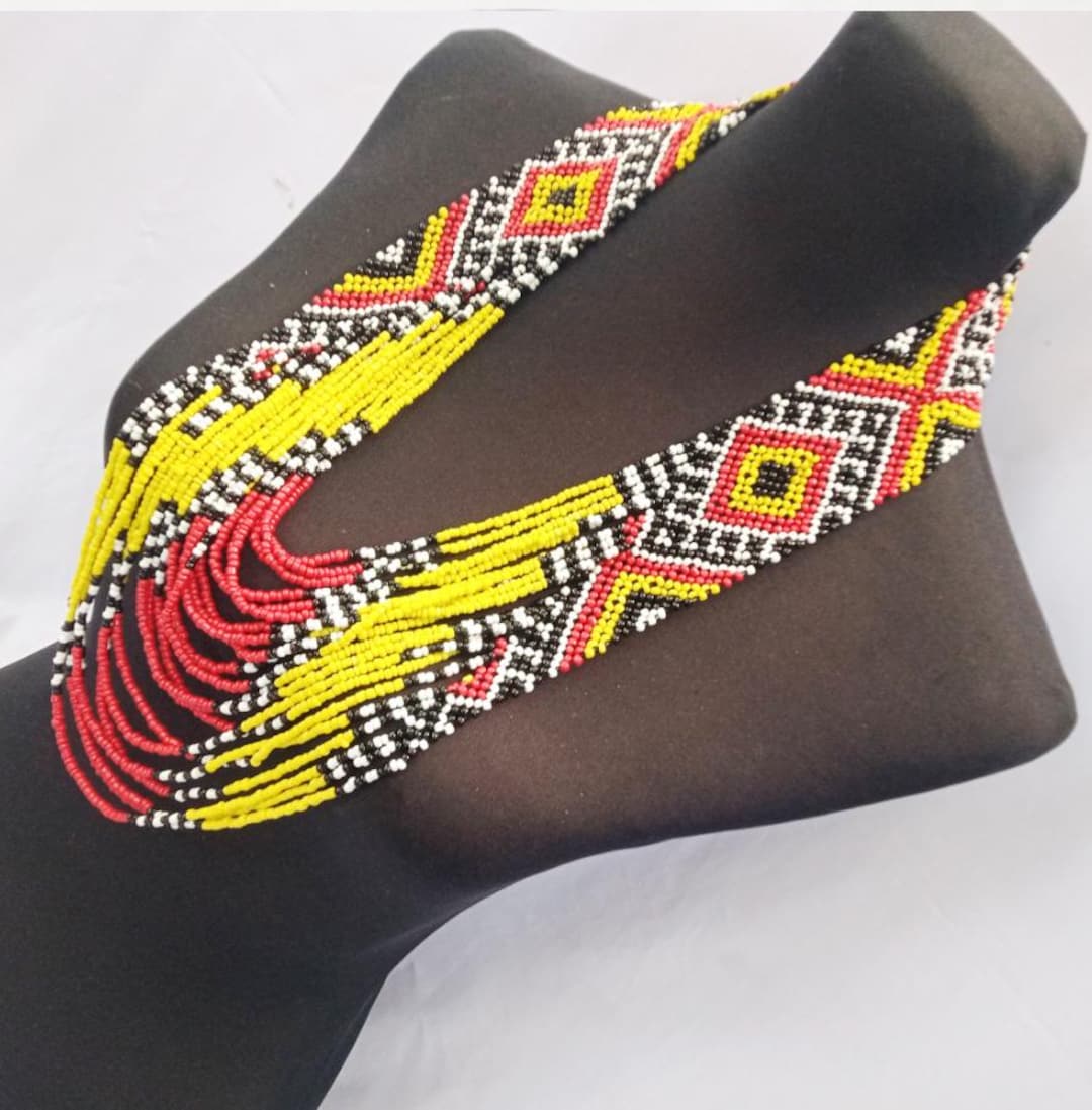 Manobo T'boli 20-layer Ethnic Bead Necklace Traditional Mindanao Truly ...