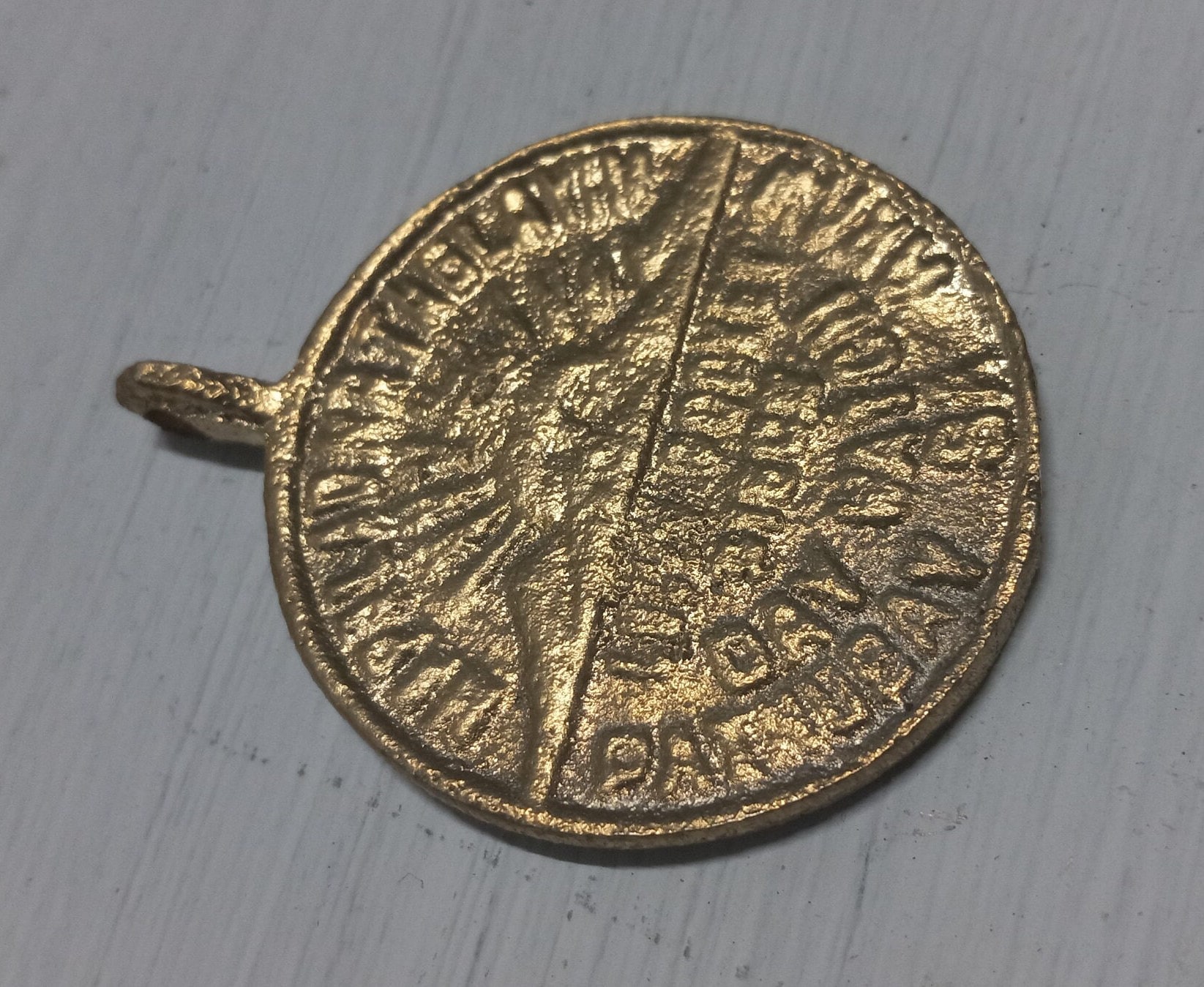 Lucky Pocket Medallion Came From the Original Vintage Molder Anting ...