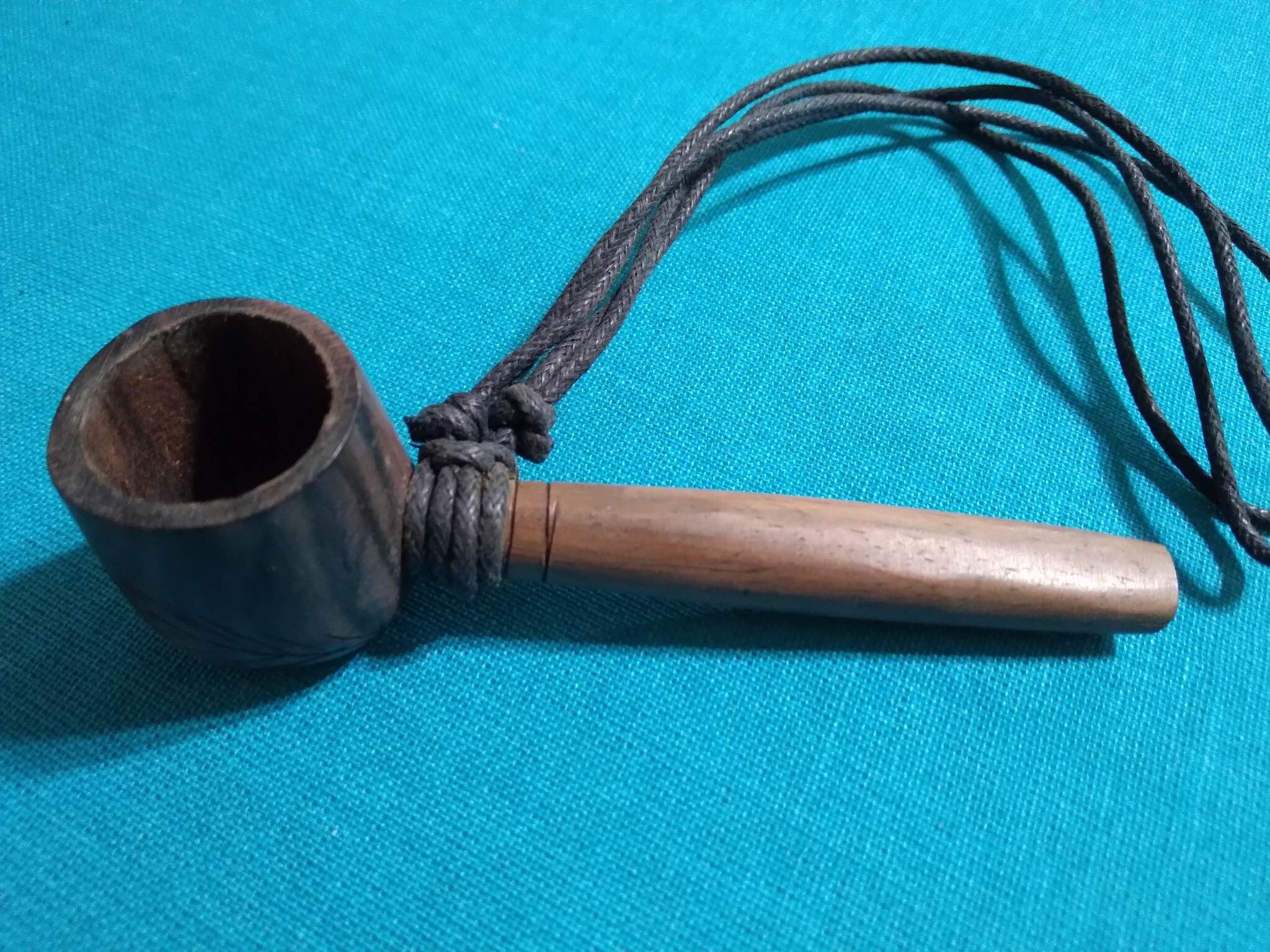 Baguio Philippines Miniature Pipe Necklace Charm, Original Woodwork - Etsy