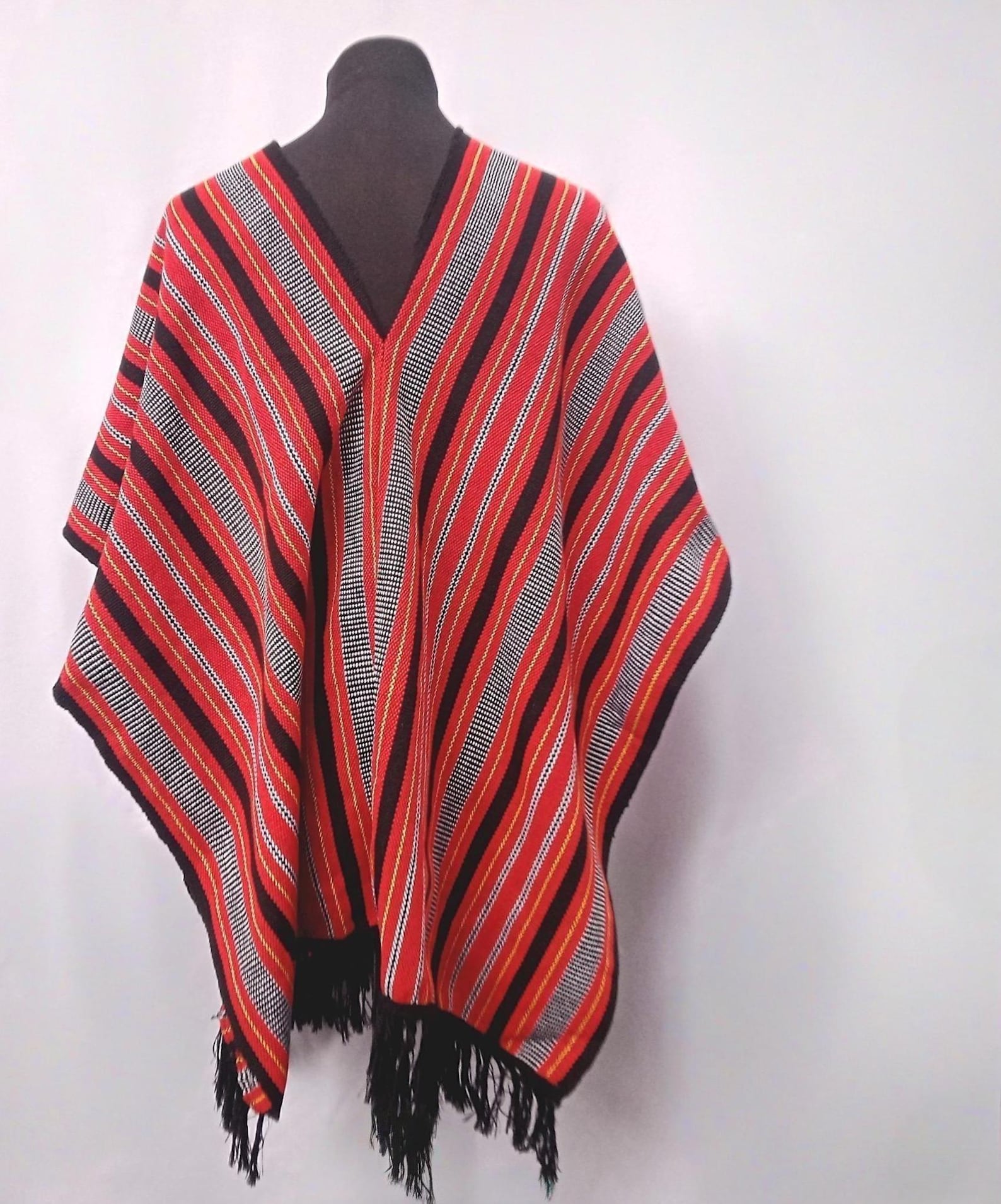Inabel Poncho Top – Handwoven Baguio Ifugao Textile | Filipino ...