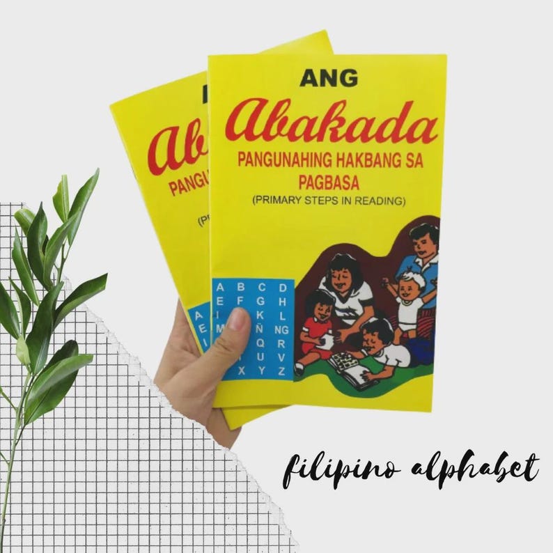 Aklat Abakada Filipino Reading Book for Kids ,tagalog Early Learning ...