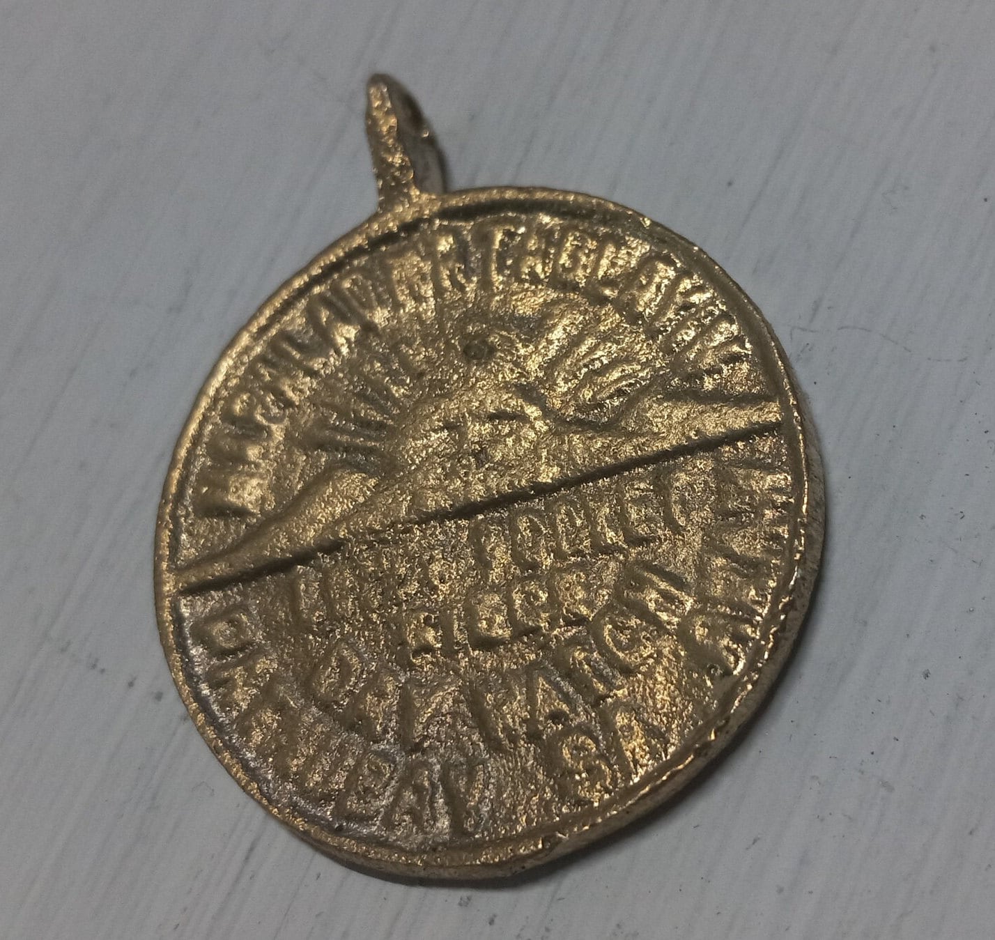 Lucky Pocket Medallion Came From the Original Vintage Molder Anting ...