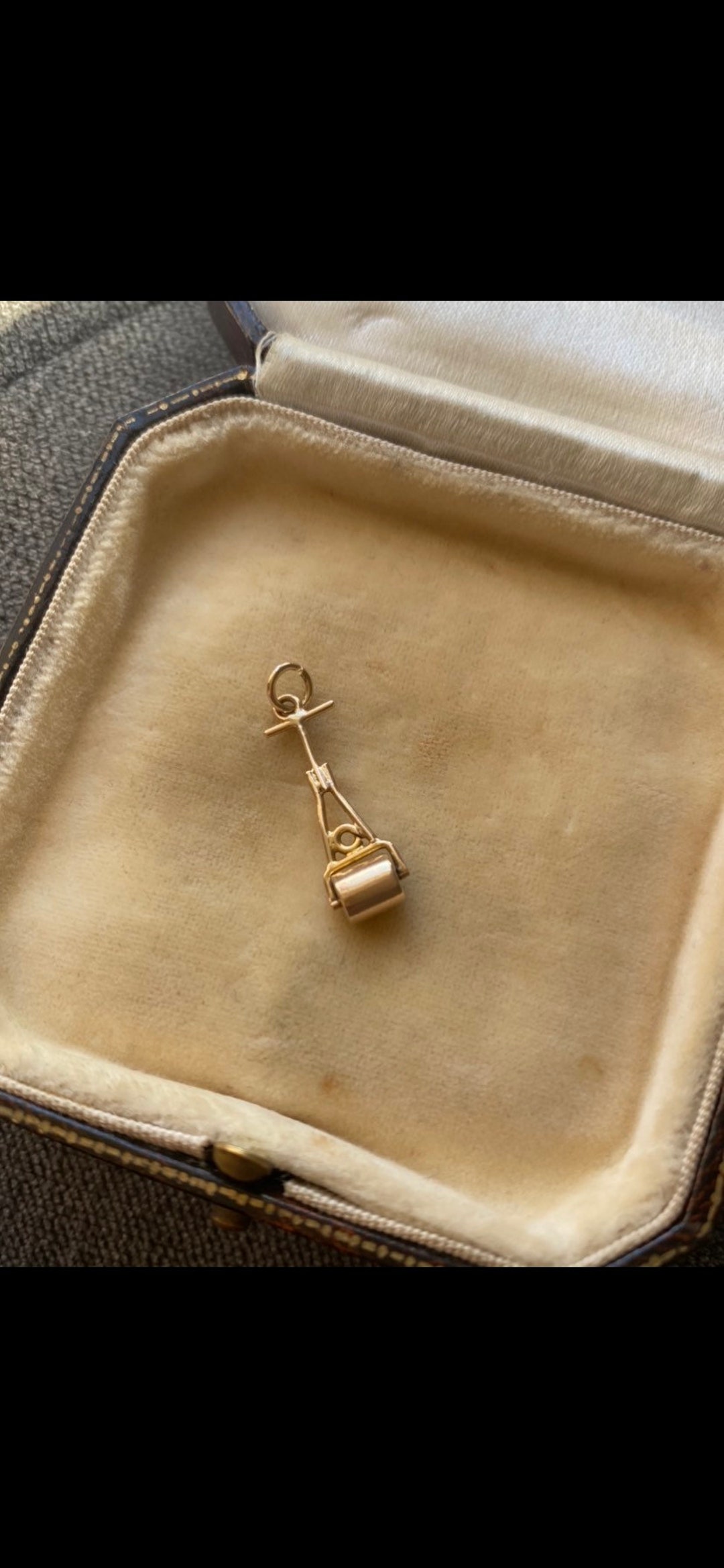 Unusual Vintage 9ct Gold Moving Garden Lawn Roller Charm Pendant! - Etsy