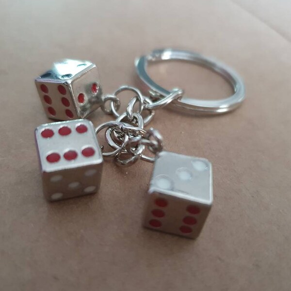 Solid Silver Dice - Etsy