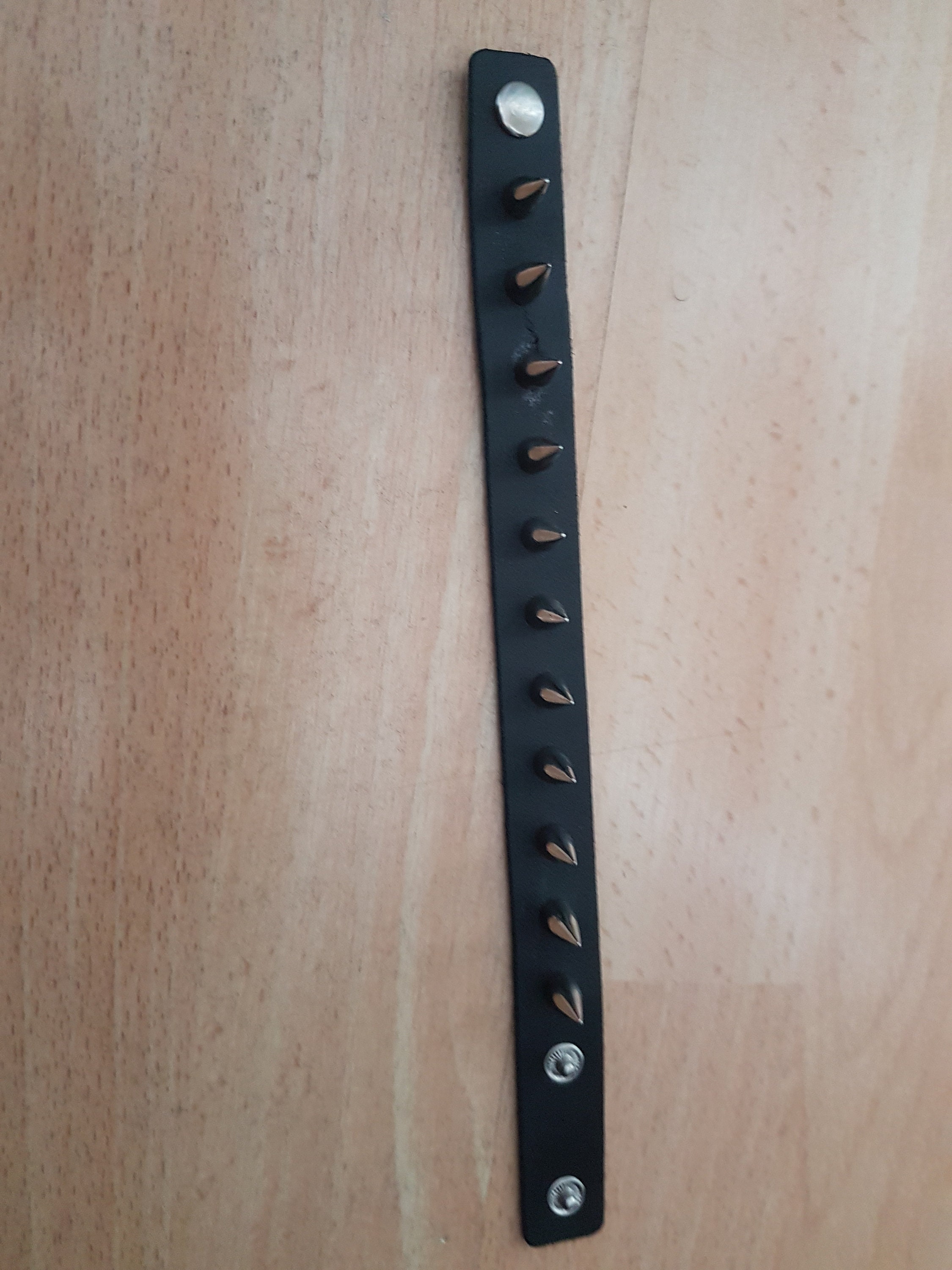 Adults Goth Fashion Spiked Wrist Band Metal Spikes One Size - Etsy UK