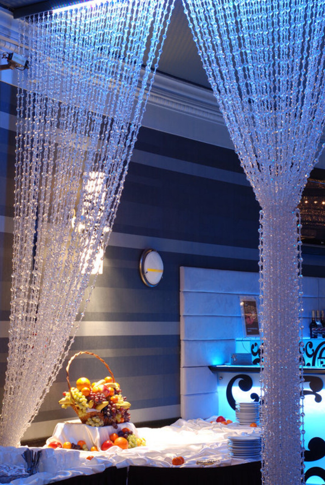 Crystal Curtain 100 Cm X 200 Cm, Door Curtain, Window Curtain, Beaded ...