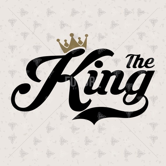 The King With a Crown SVG DXF EPS Artwork Design Cutting File - Etsy