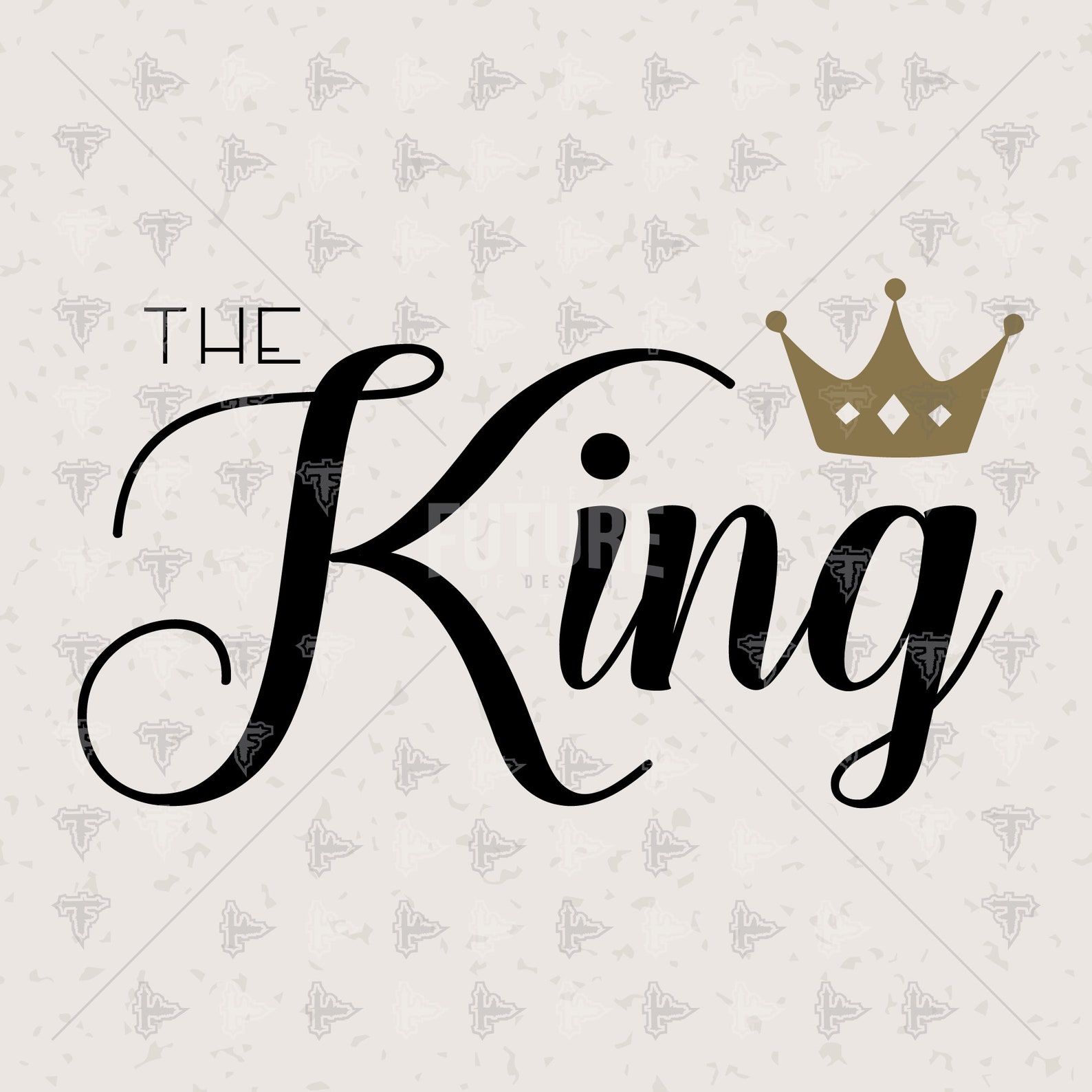 The King With a Crown SVG DXF EPS Artwork Design Cutting File | Etsy