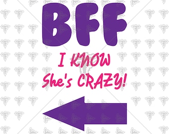 Crazy Friends Svg - Etsy
