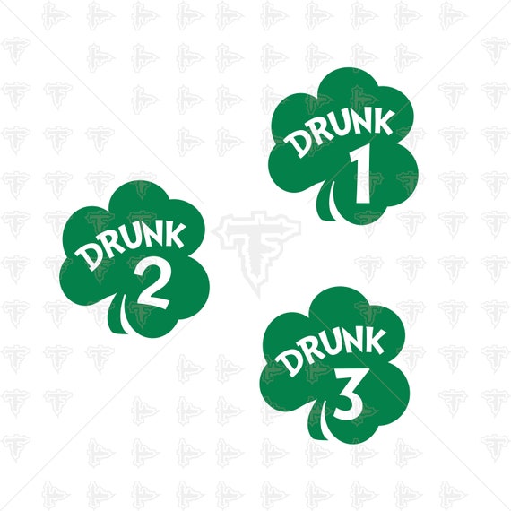 Drunk 1 2 3 St Patrick's Day Patty's SVG PNG Design | Etsy