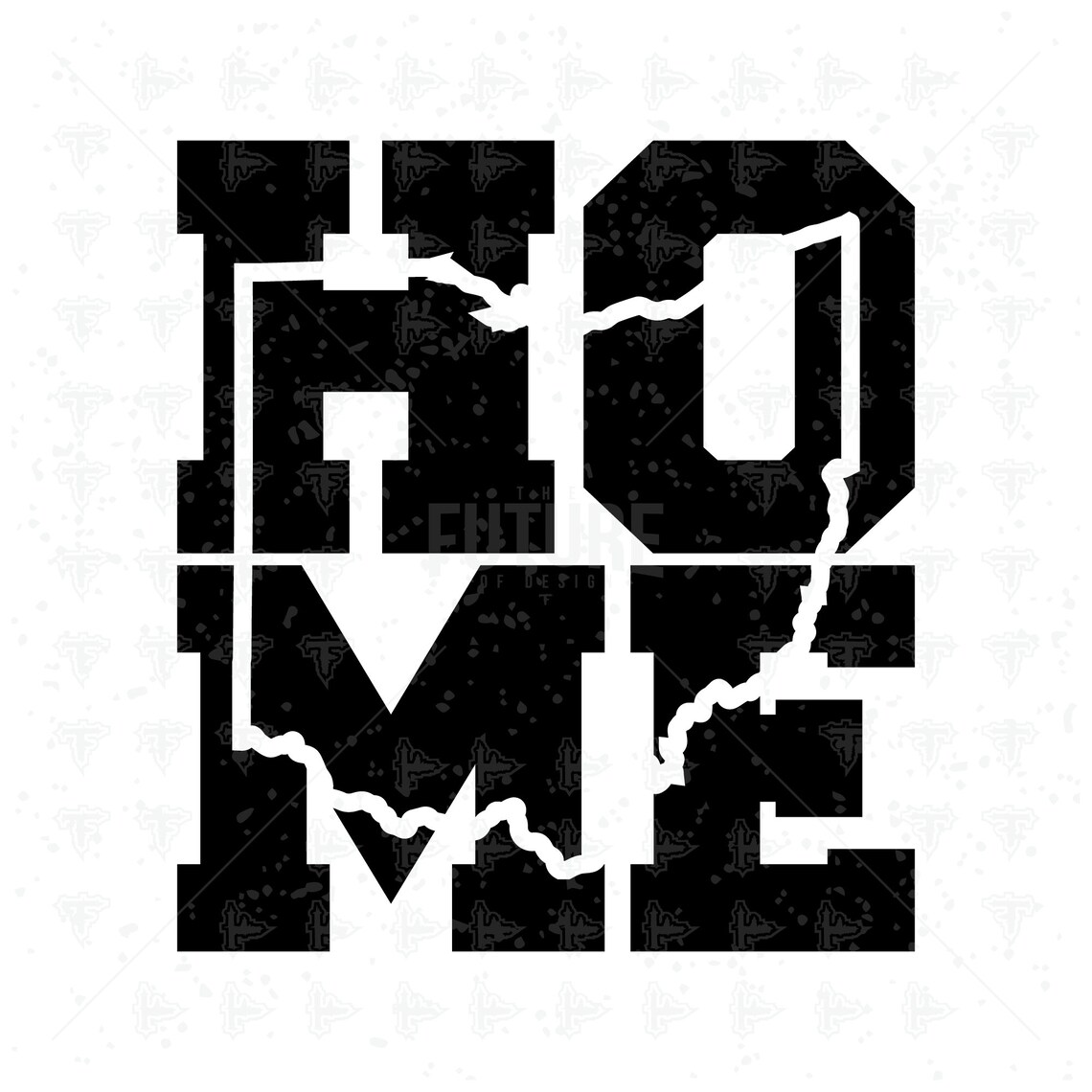 Home Ohio Map Merged State Pride Cleveland Columbus Cincinnati - Etsy