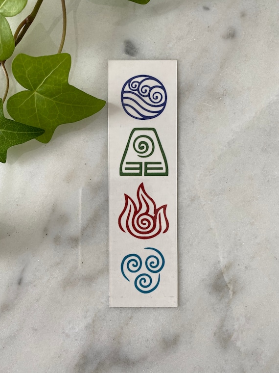 Avatar The Last Airbender Symbols Tattoo