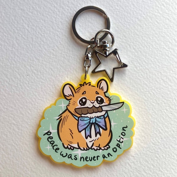 Hamster Meme Keyring - Etsy
