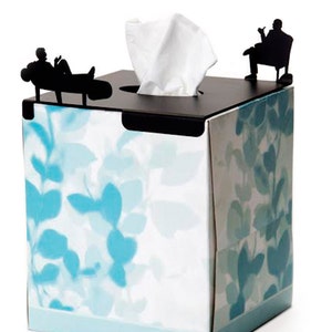 Tissue Box Cover // Male Version // Small Square // Unique | Etsy