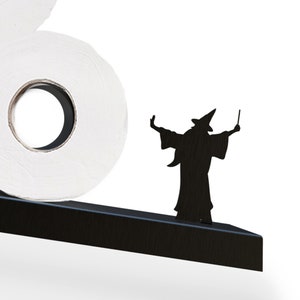 Toilet Paper Storage - Merlin the Wizard Shelf for Toilet Paper Rolls ...