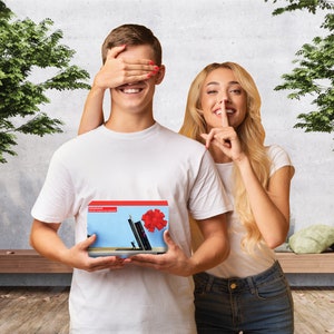 Falling Bookend – Unique Metal Book Holder | Minimalist Bookshelf Decor ...