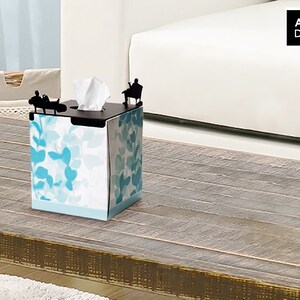 Tissue Box Cover // Male Version // Small Square // Unique | Etsy