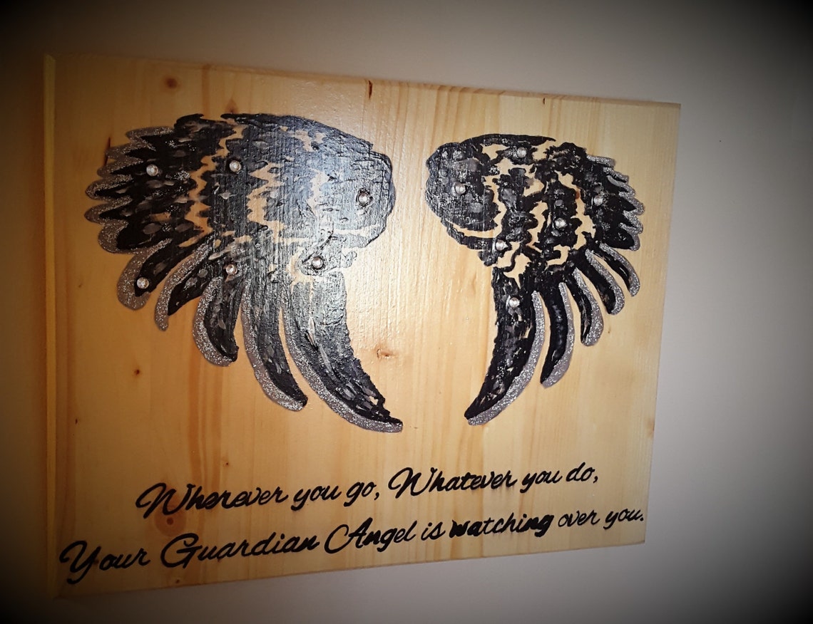 Guardian Angel Sign Angel Signs Sayings and Quotes - Etsy