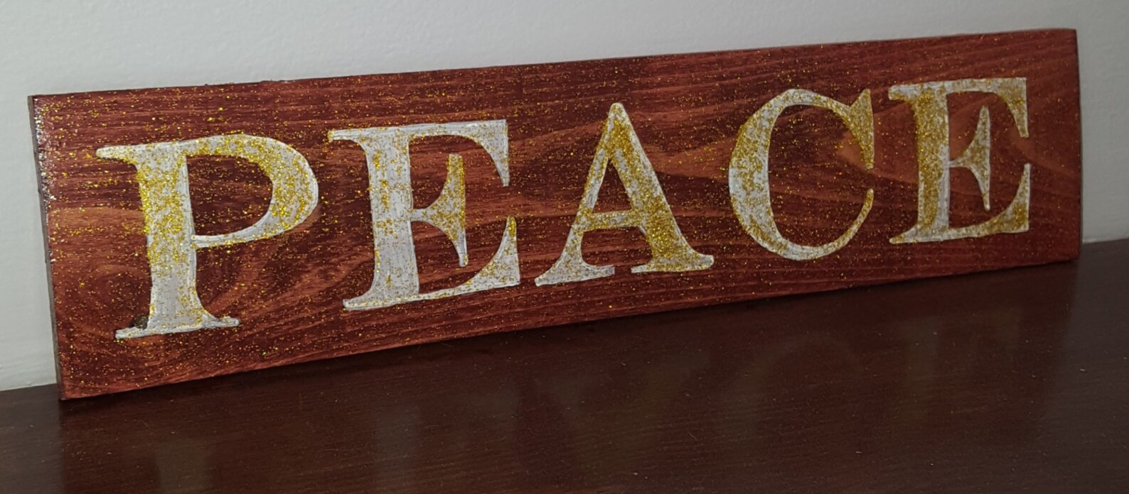 Handmade Sedona Red Peace Sign – Rustic Christmas Wall Decor - Etsy