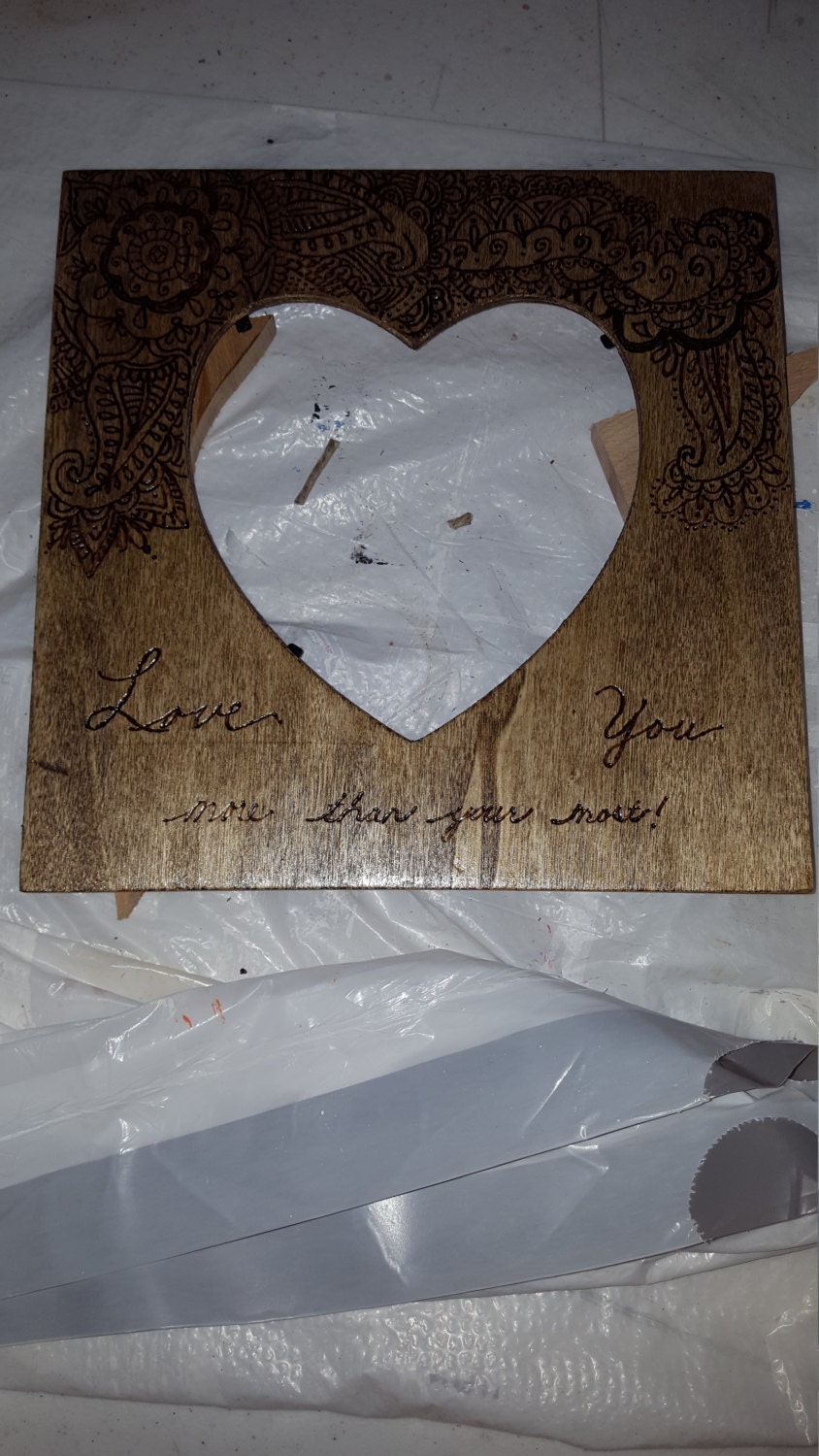 Love You More Than Most- Picture Frame - Etsy