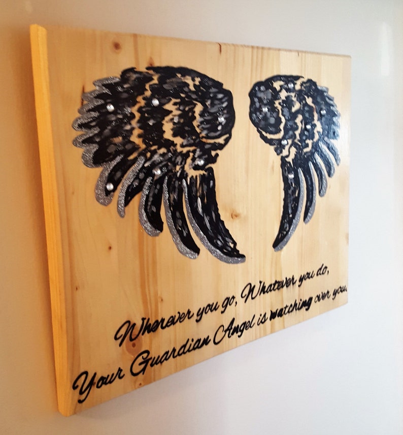 Guardian Angel Sign Angel Signs Sayings and Quotes - Etsy