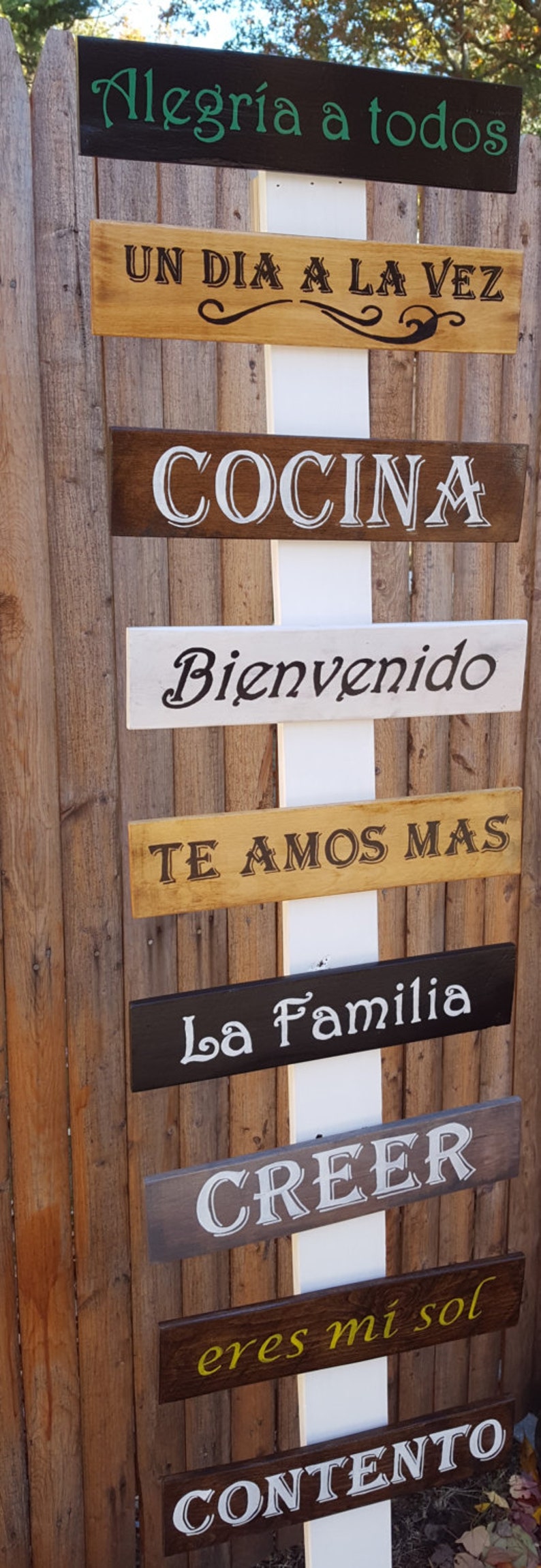 Cocina Sign - Spanish Kitchen Quote, Wood Sign (14x3) - Etsy
