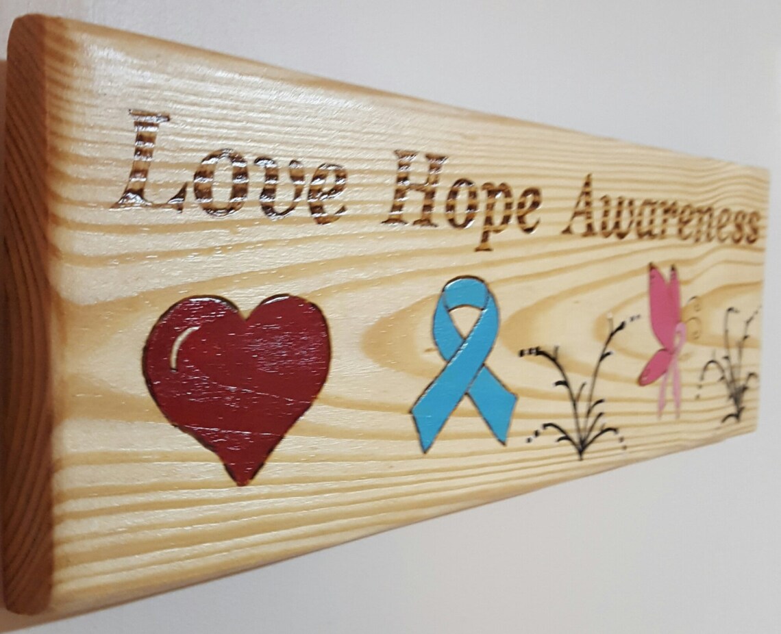 Awareness Signs Signs-painted Signs Sayings and Quotes Home Decor-gift ...