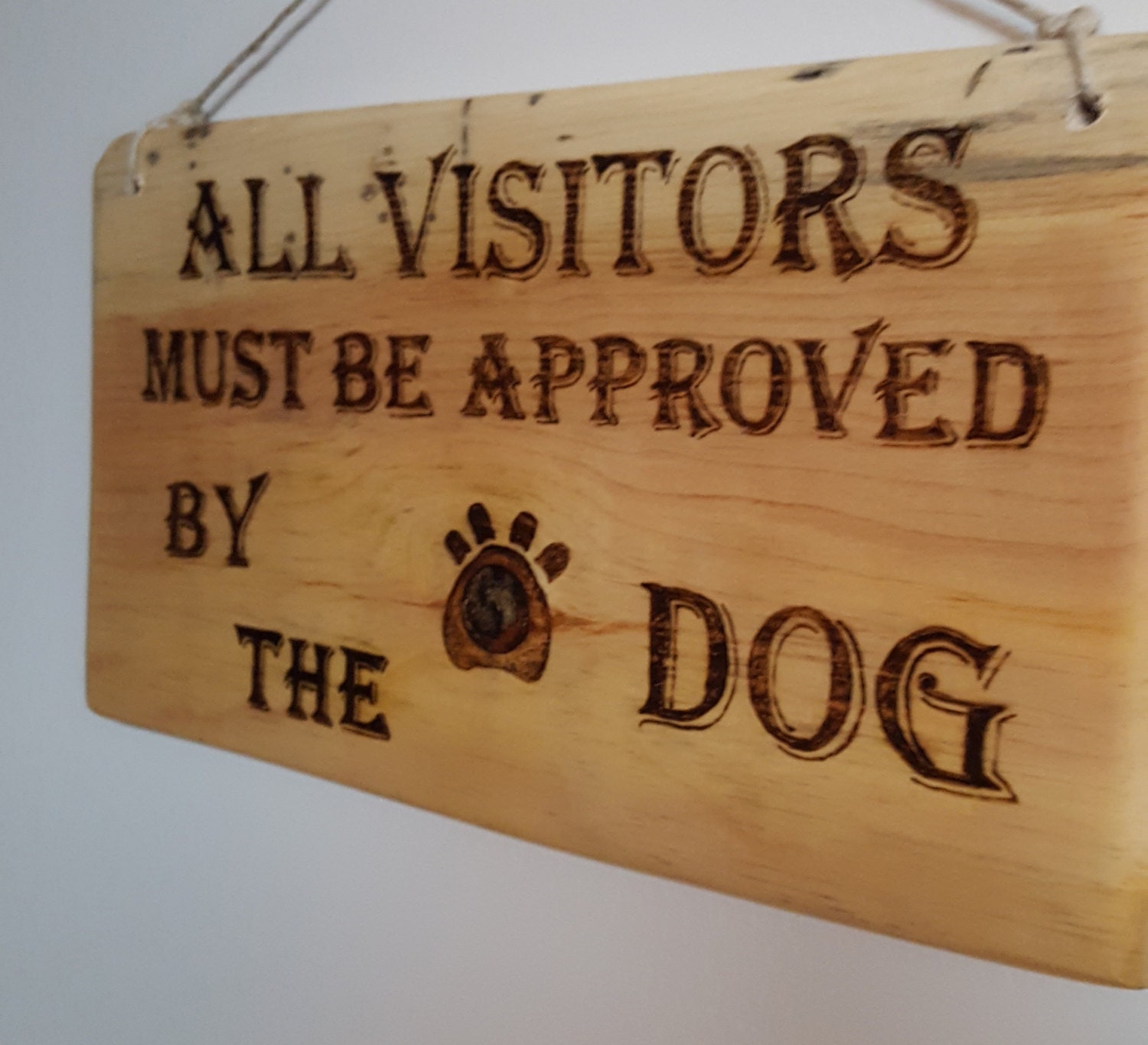 Signs for Your Dog, Sayings and Quotes- Gift Fr Your Dog, Primitive ...