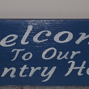 Rustic Welcome Sign- Welcome to Our Country Home- Country Welcome Signs ...