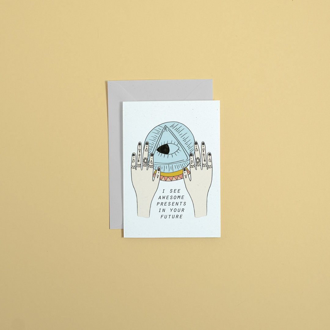 Crystal Ball Birthday Card, Awesome Presents in Your Future Christmas ...