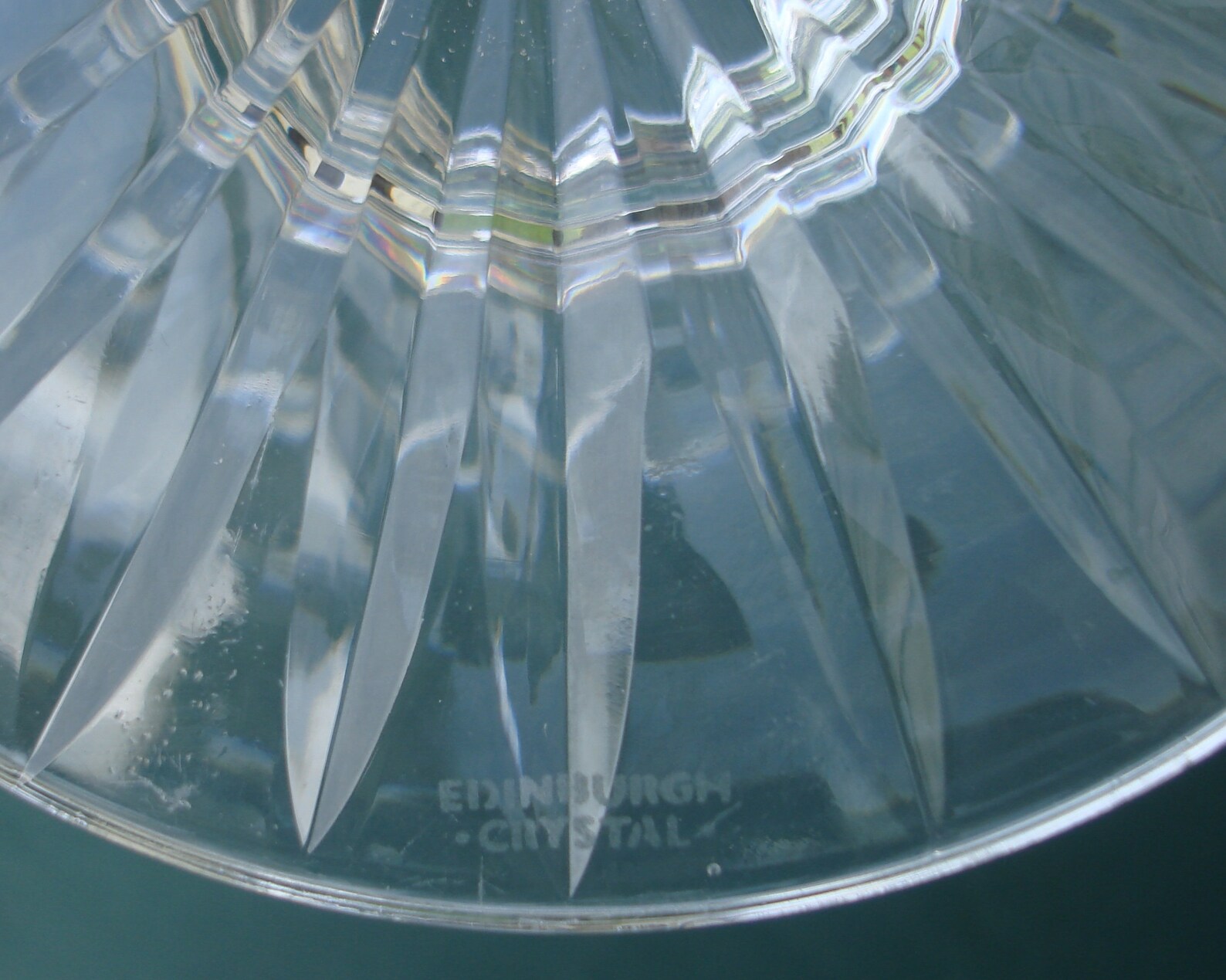 Edinburgh Crystal THISTLE Large Footed Bowl - Etsy