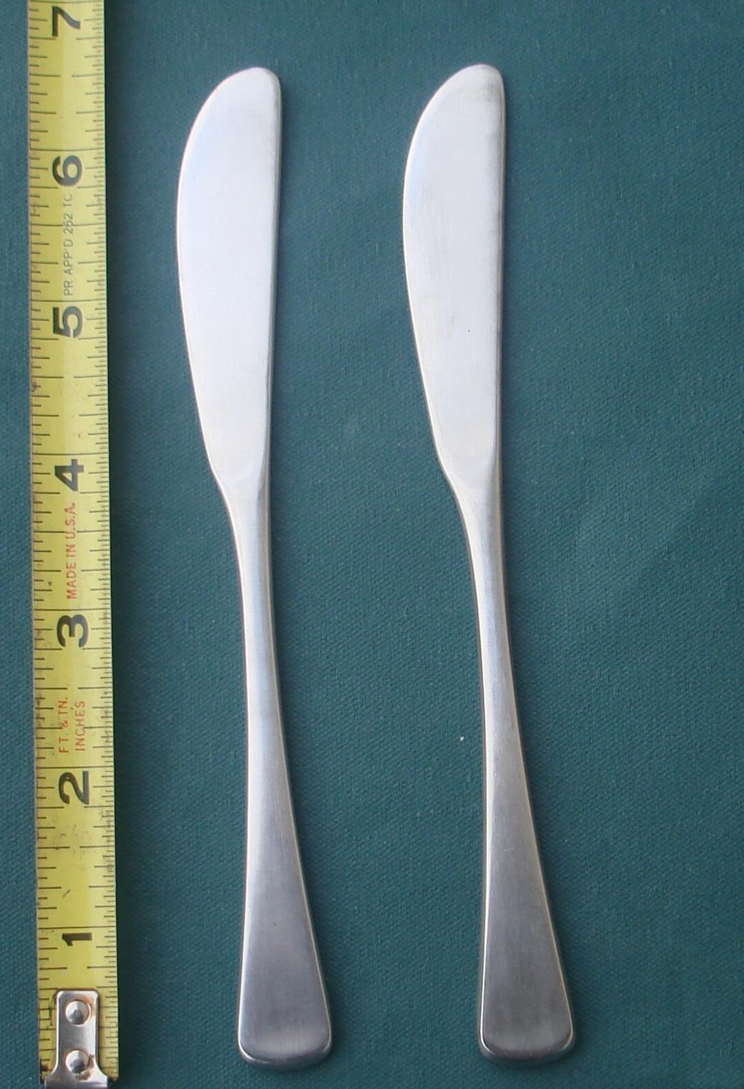 WMF Cromargan Germany FINESSE 2 Butter Spreaders MCM Mod Stainless ...