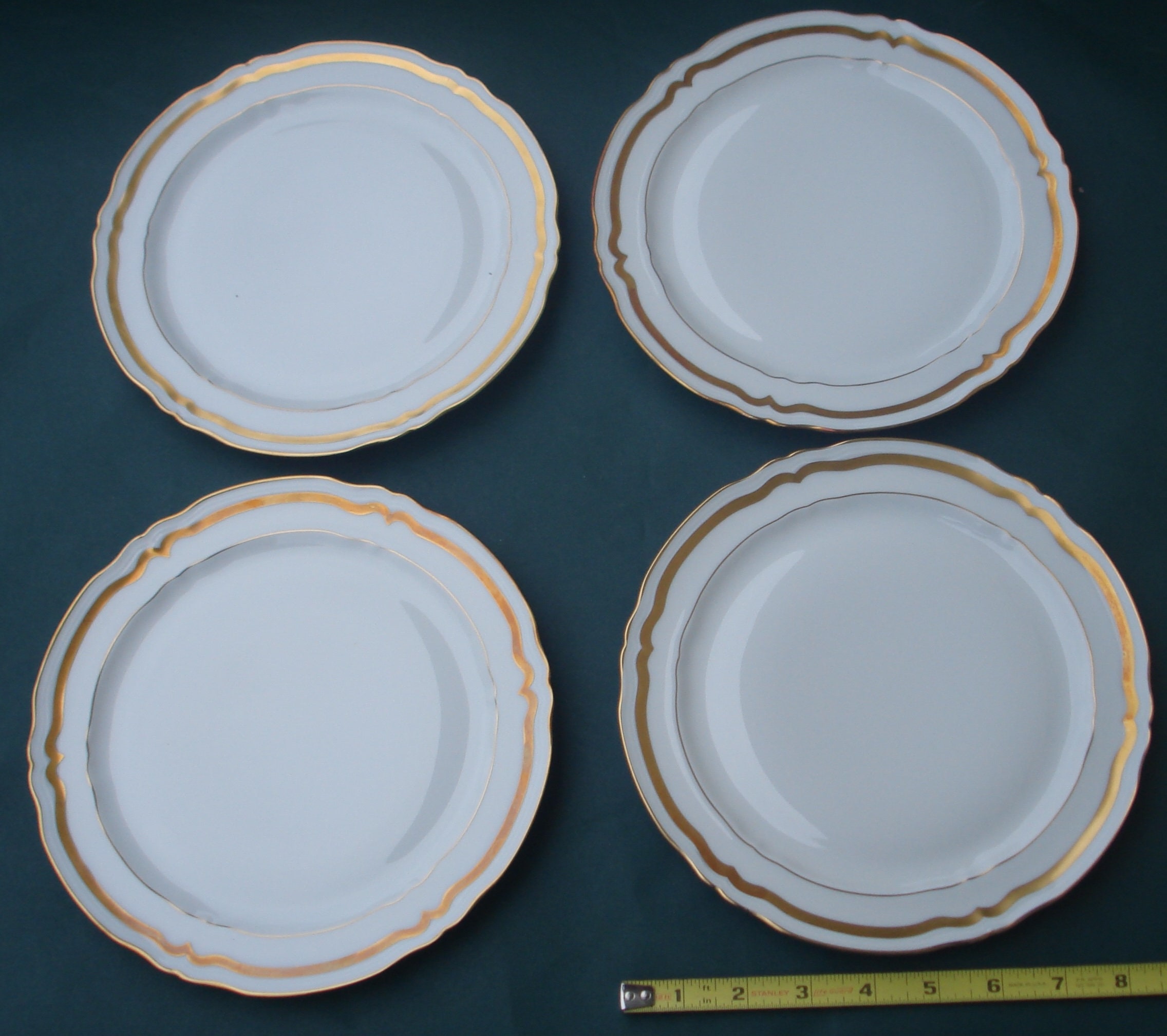 Ceralene MARIE ANTOINETTE 4 Salad Plates 8 3/4 A Raynaud - Etsy