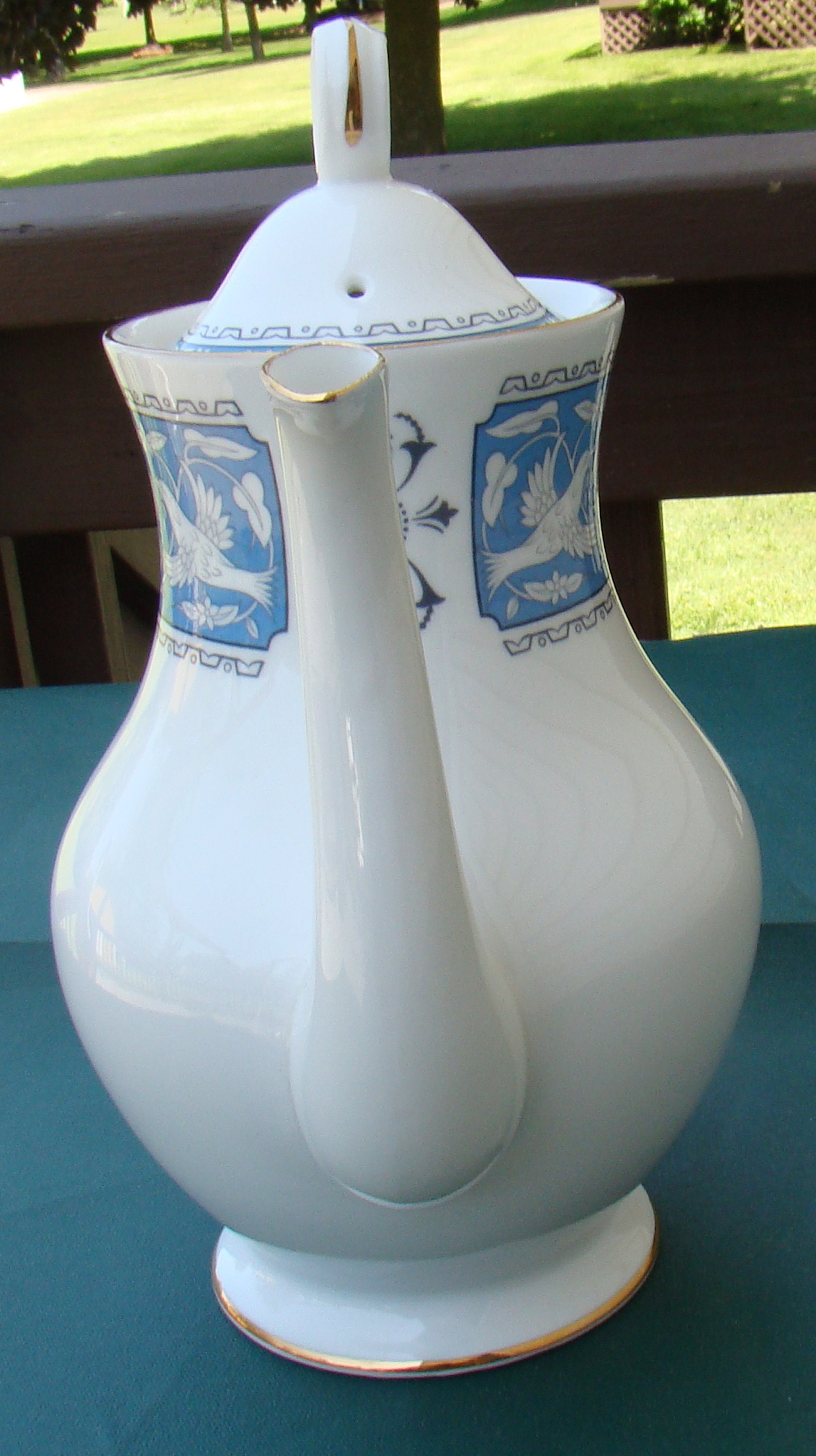 Royal Albert TUDOR ROSE Coffee Pot Vintage Bone China - Etsy