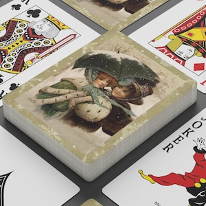 Christmas Playing Cards Playing Cards for Solitaire Novelty Gifts Card ...