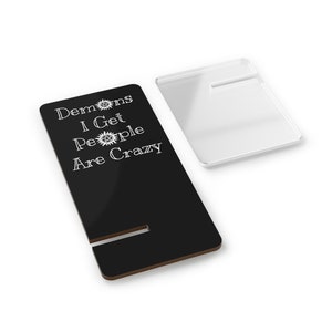 Supernatural Phone Stand Dean Winchester Quote Mobile - Etsy