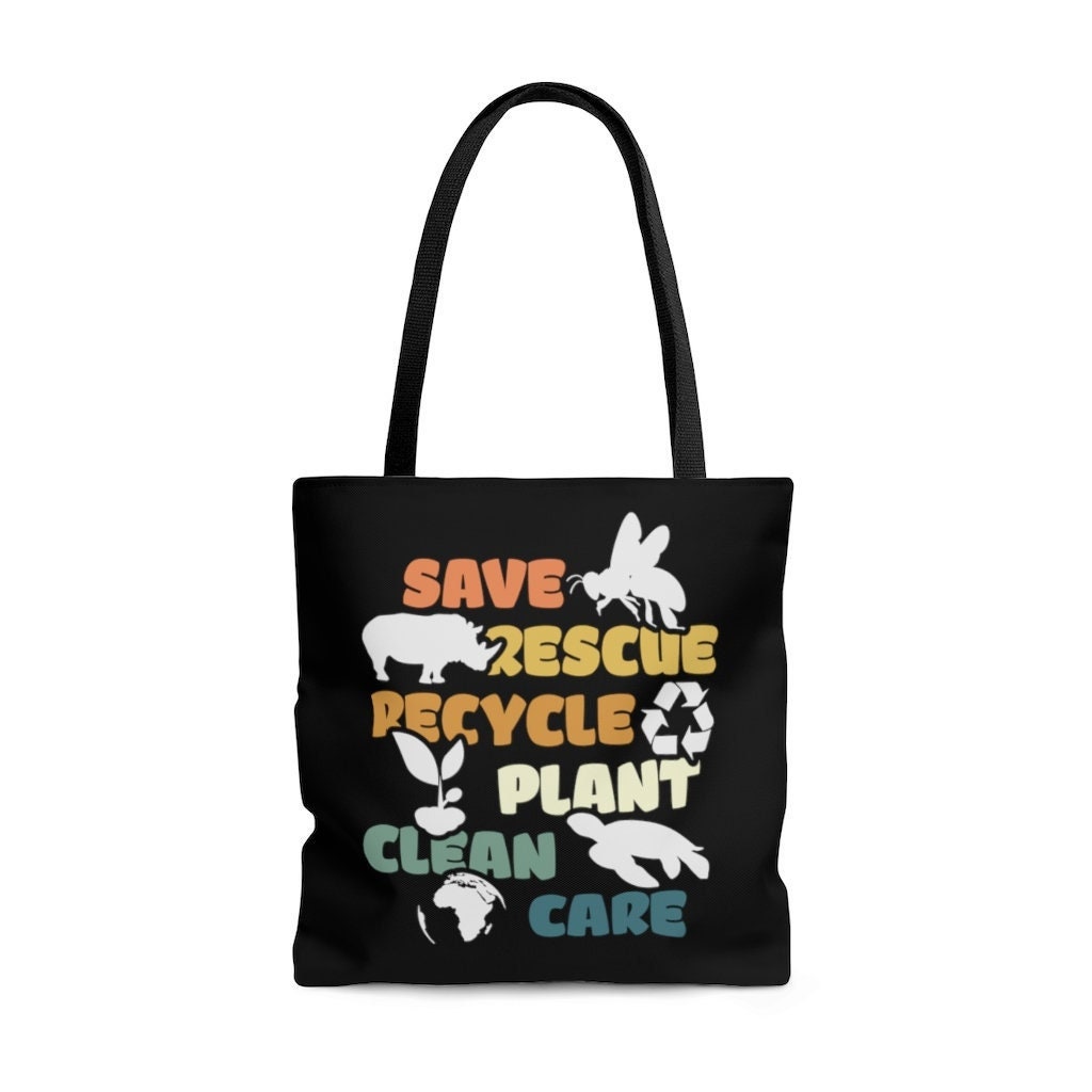 Earth Day Tote Bag | Climate Change Awareness