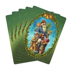 Christmas Playing Cards Playing Cards for Solitaire - Etsy