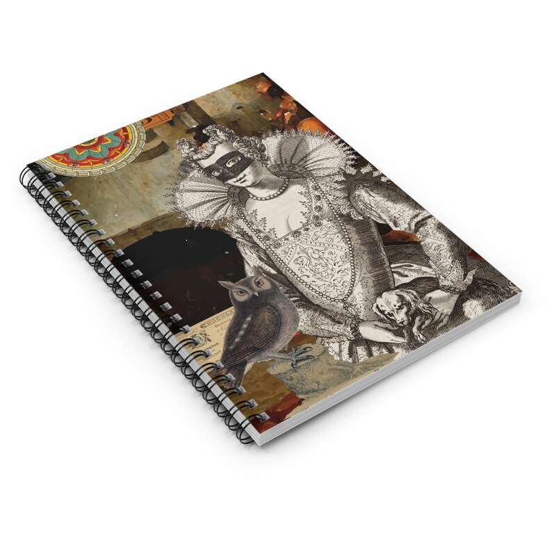 Witchy Notebook Goth Stationary Vintage Ephemera Aesthetic - Etsy