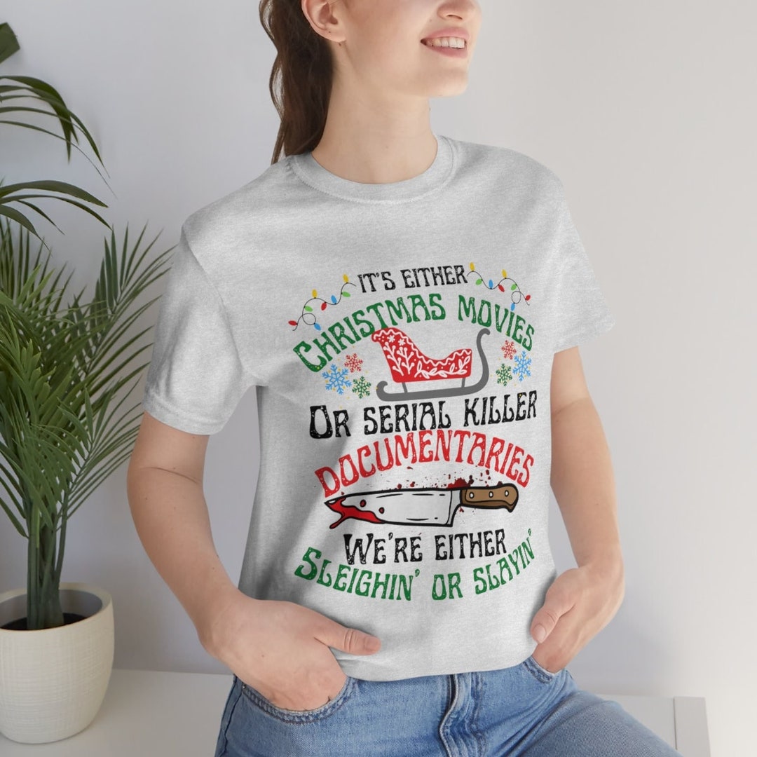 True Crime Christmas Shirt | True Crime Gifts | Gift for Crime Junkie ...