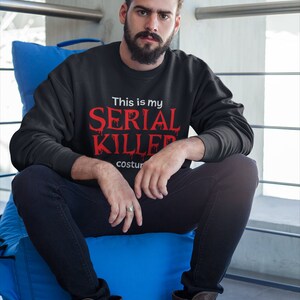 Serial Killer Costume Halloween Sweater Crew Neck - Etsy