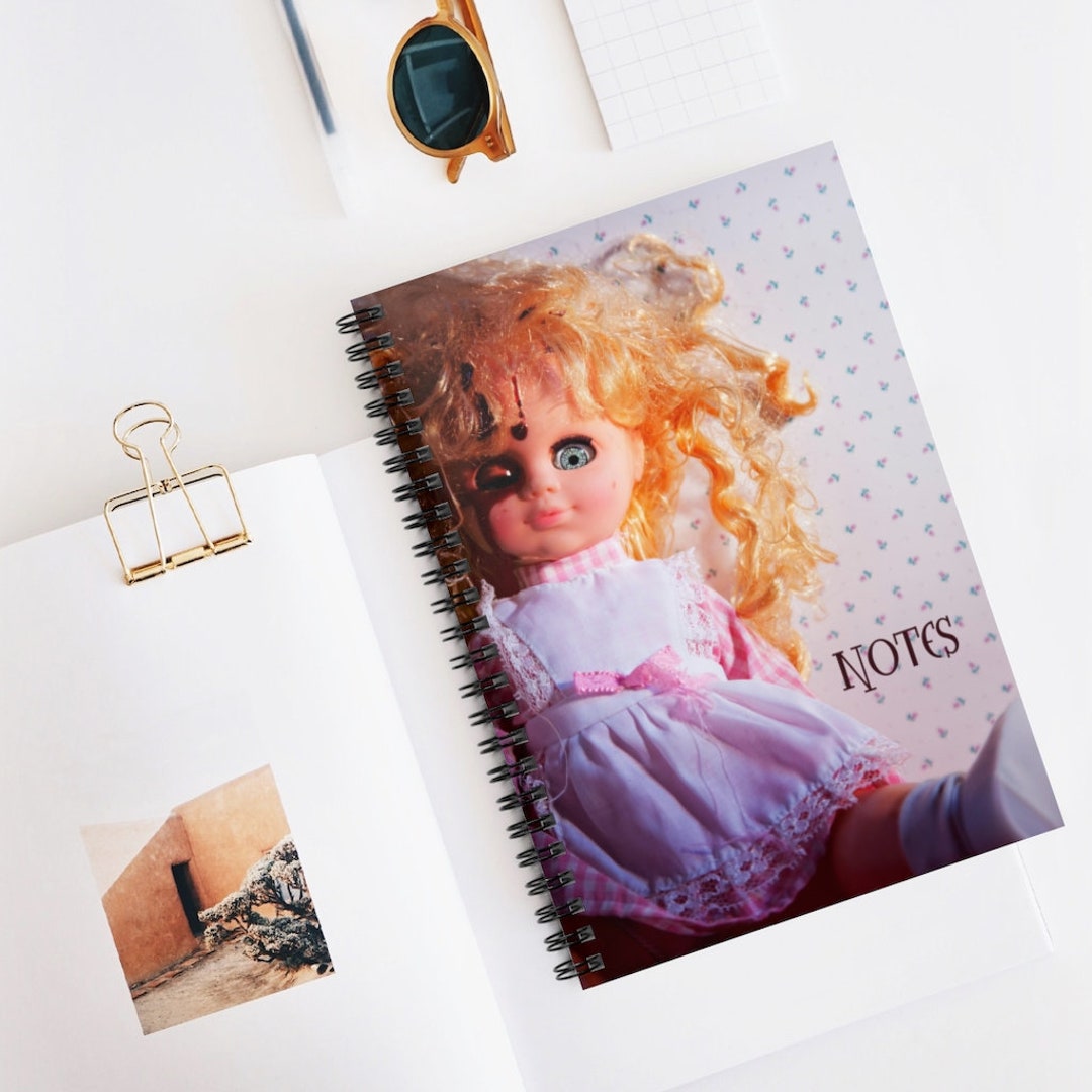 Horror Notebook Halloween Stationary Aesthetic Notebook Goth Notebook ...