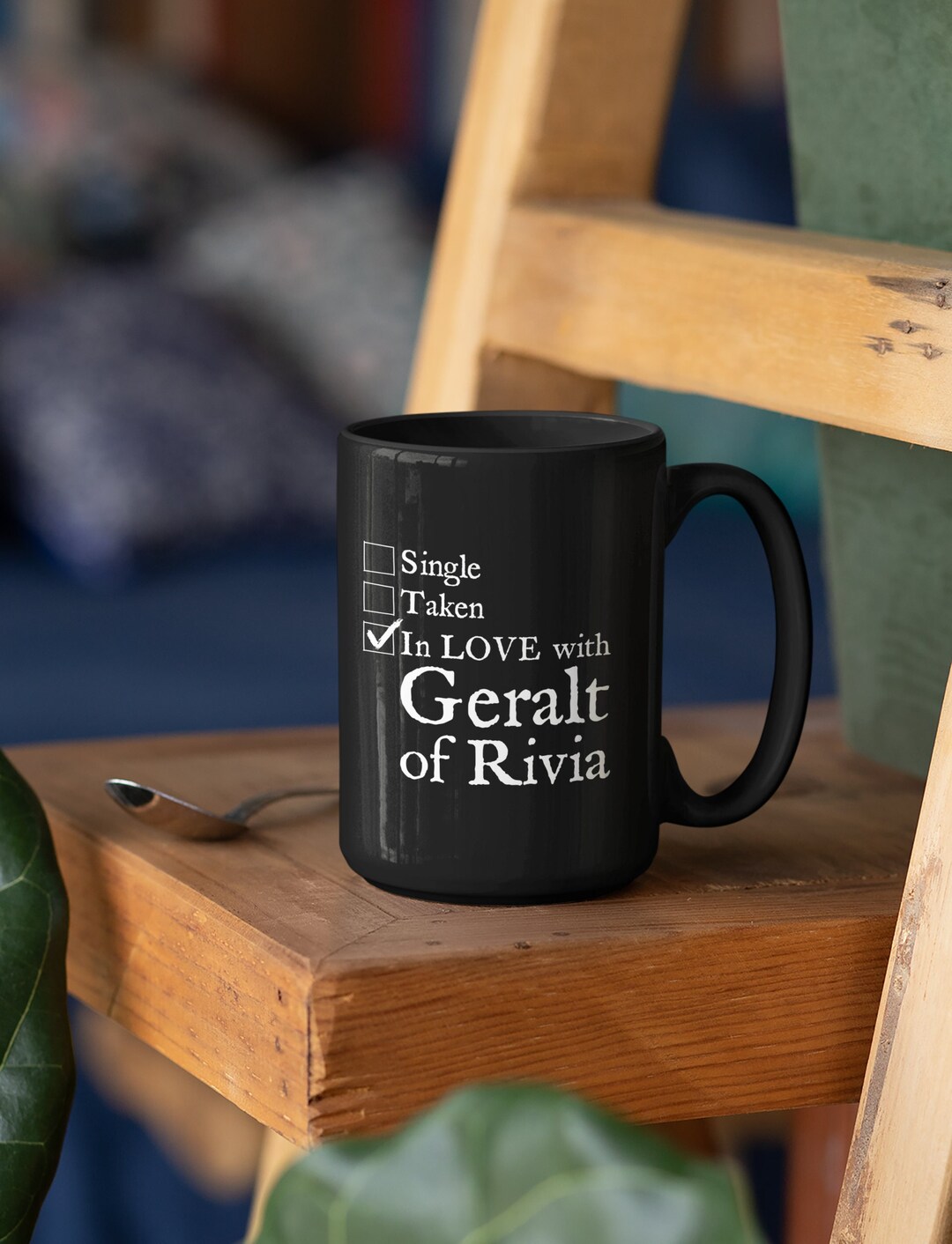 Witcher Mug Single Taken in Love With Geralt of Rivia - Etsy