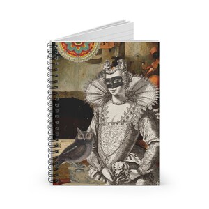 Witchy Notebook | Goth Stationary | Vintage Ephemera Aesthetic | Gothic ...