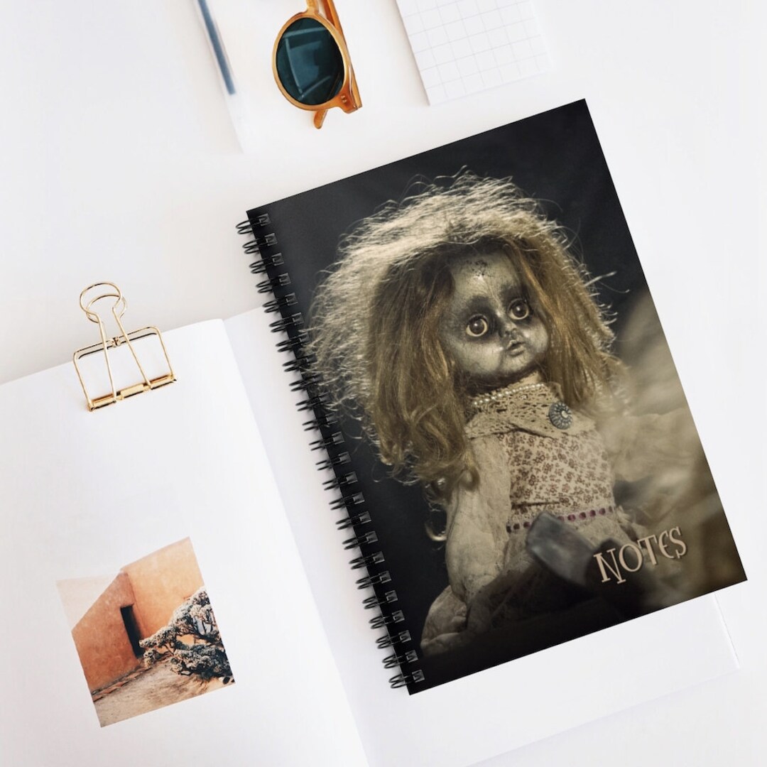 Horror Notebook | Halloween Stationary | Aesthetic Notebook | Goth ...
